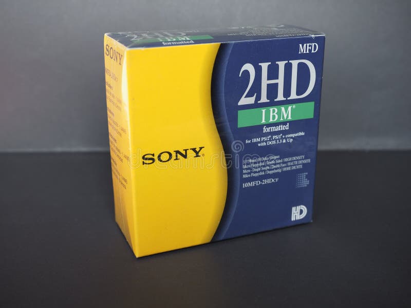 Box of Sony Magnetic Diskettes for Personal Computer Data Storag ...