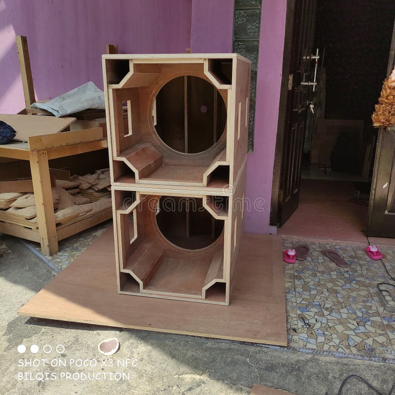 Outdoor audio speaker box stock image. Image of outdoor - 262399035