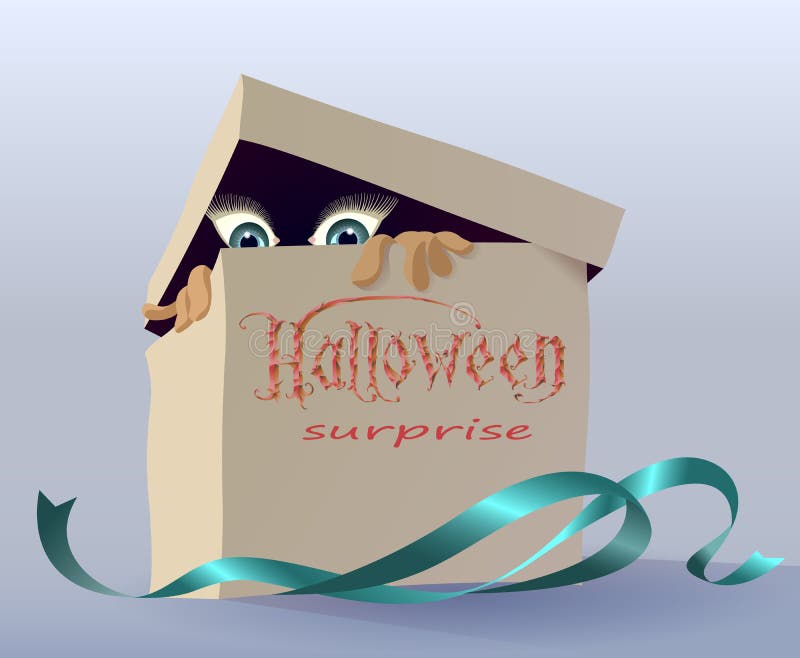 Surprise box design stock vector. Illustration of decorative - 14304190