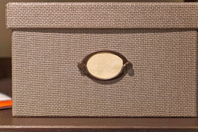 Box with tag stock image. Image of label, serbia, retro - 264223679