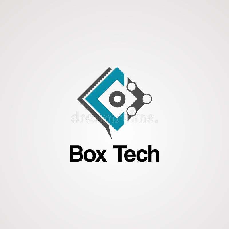 Box Tech Logo Vector, Icon, Element, and Template Stock Vector ...