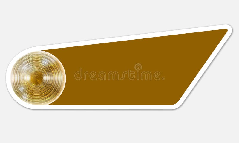 Brown Box for Text and Cup of Coffee Stock Vector - Illustration of ...