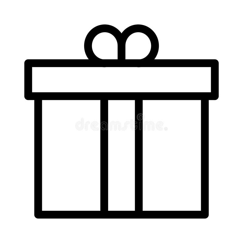 Box thin line icon stock vector. Illustration of isolated - 154977569