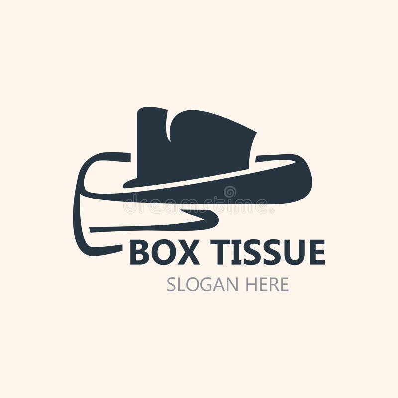 Box Tissue Vector Icon Image Design. Facial Tissue Flat Style ...