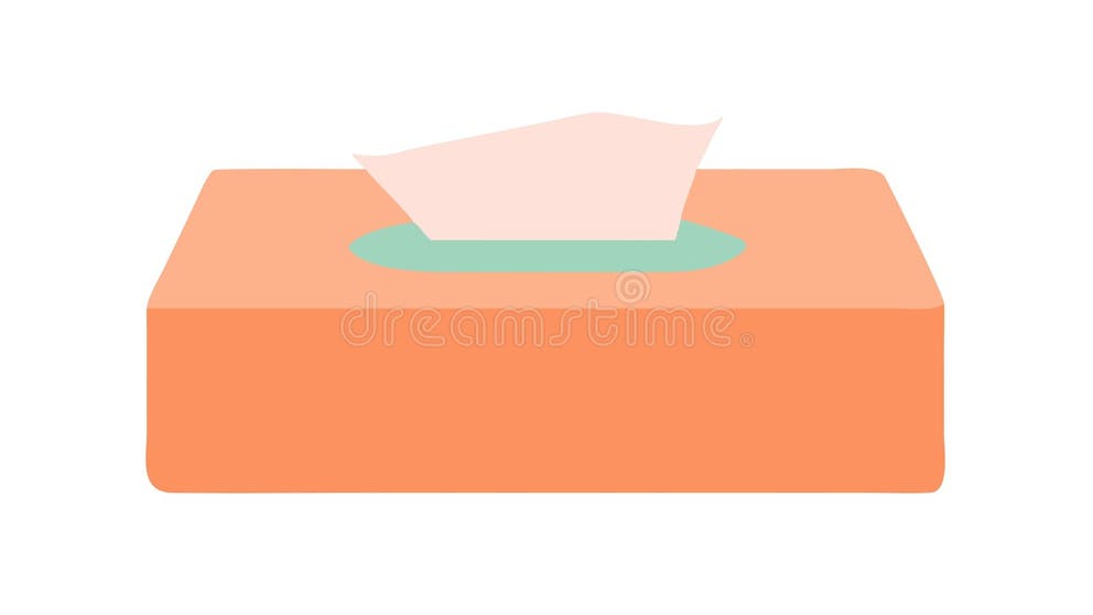 Box of Tissues Icon for Hygiene and Care, Vector Design Generative AI ...