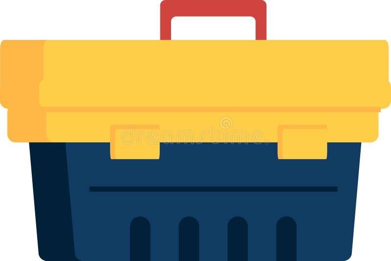 Box for Tools stock vector. Illustration of industrial - 346783232