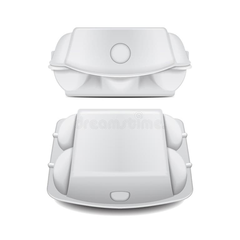 Clamshell Container Stock Illustrations – 273 Clamshell Container Stock ...