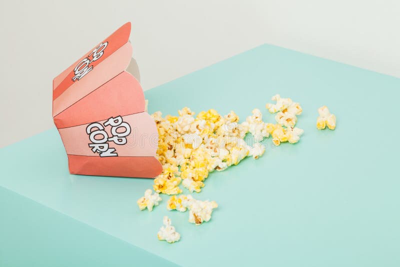 Spilled Popcorn Stock Illustrations – 68 Spilled Popcorn Stock ...