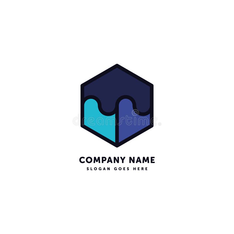 Box Vector Logo. Creative Abstract Icon Mark Design Template Stock ...