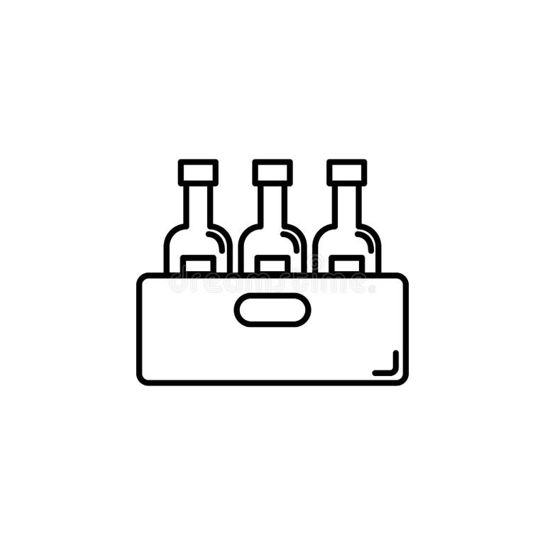 Box of Wine Icon. Element of Drinks Icon for Mobile Concept and Web ...
