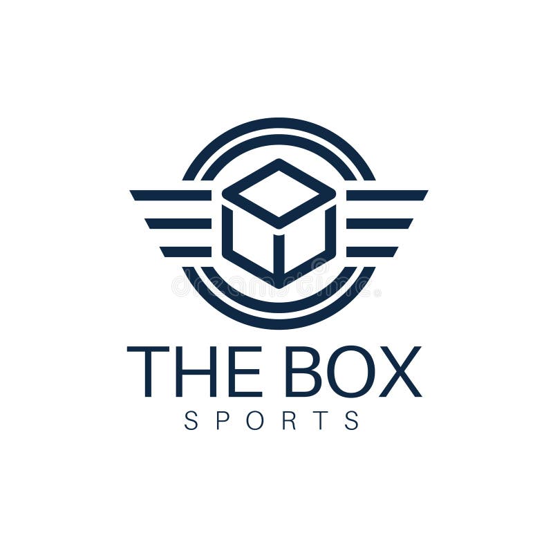 Box Wing,Transport Logo,Vector Logo Illustration Design Template Stock ...