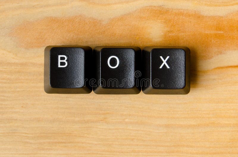 Box word stock image. Image of wood, quote, letters, text - 85506979