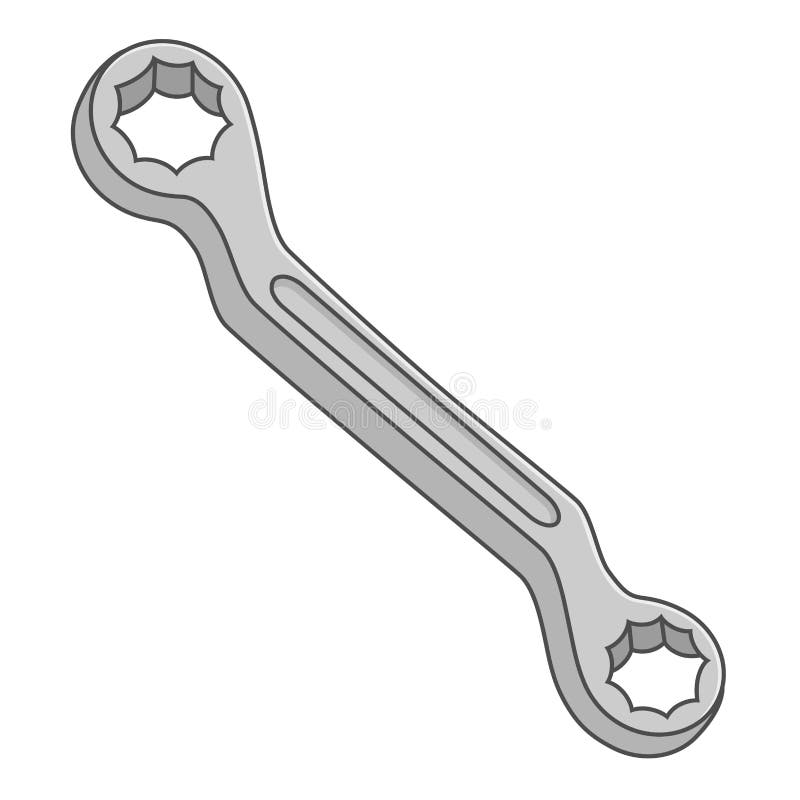 Box wrench stock vector. Illustration of tool, engineering - 90343948