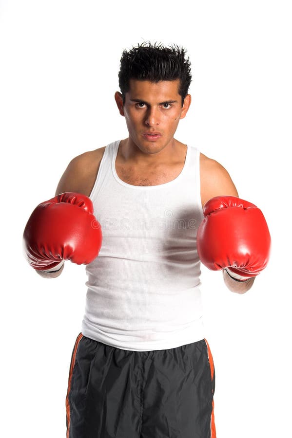 Boxare arkivfoto. Bild av isolerat, vuxen, latino, barn - 1687392