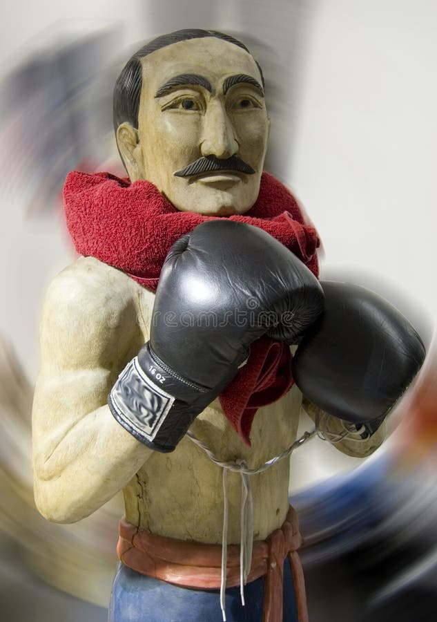 Boxare arkivfoto. Bild av sportar, boxas, trä, handskar - 339612