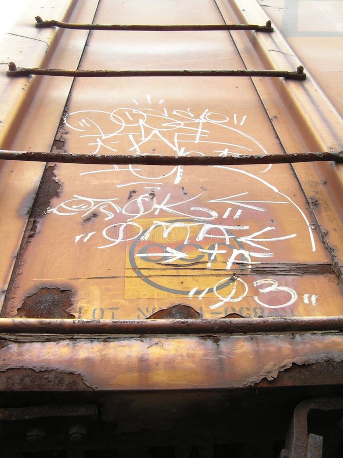 Boxcar ladder stock image. Image of canvas, fancy, letter - 59616375