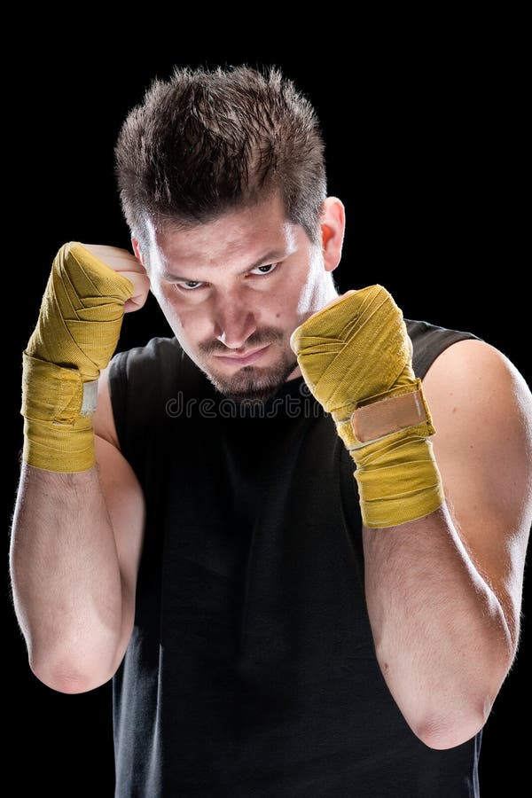 Boxeador imagen de archivo. Imagen de potencia, ejercicio - 13650333