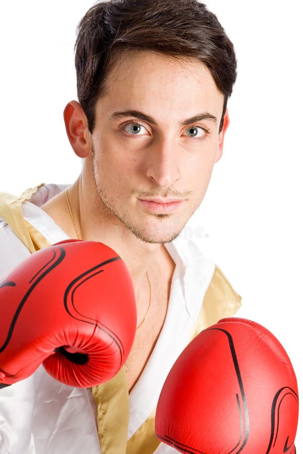 Boxeador imagen de archivo. Imagen de ataque, defensa - 21965161