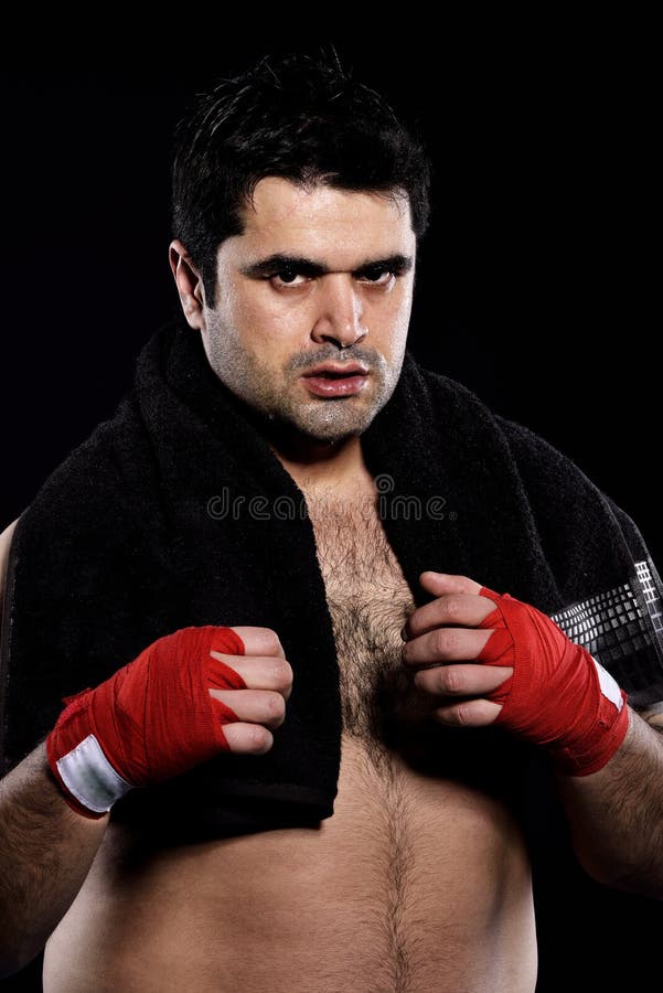 Boxeador foto de archivo. Imagen de adulto, fondo, guantes - 36911684