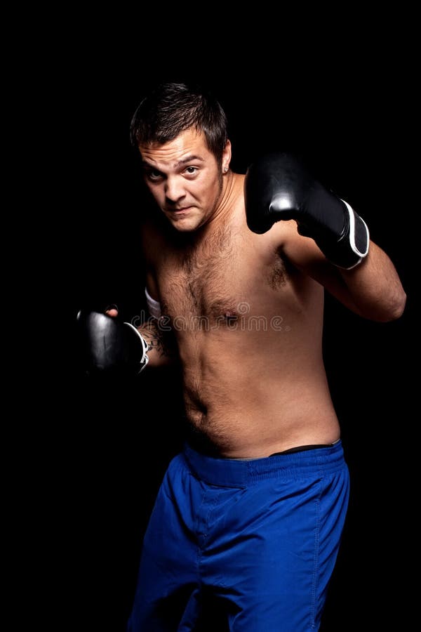 Boxer stock image. Image of athlete, fighting, shorts - 16569197