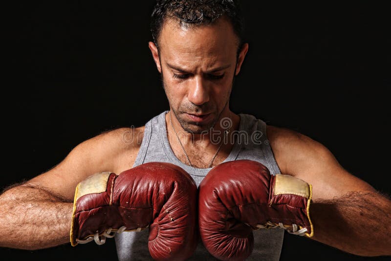 Boxer stock photo. Image of athlete, fighter, concentrate - 21894804