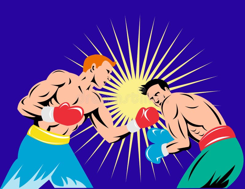 Boxer Connecting A Knockout Picture. Image: 8193450