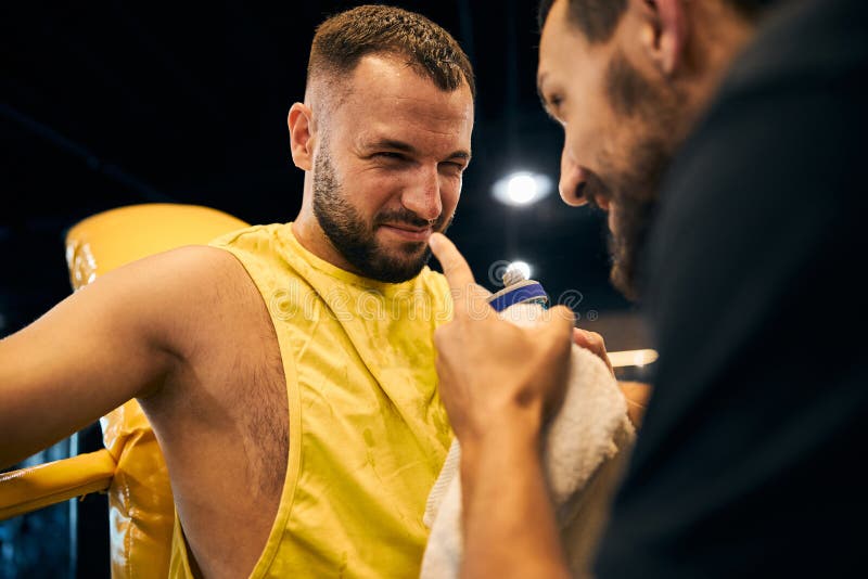 Boxer Trainer Corner Stock Photos - Free & Royalty-Free Stock Photos ...