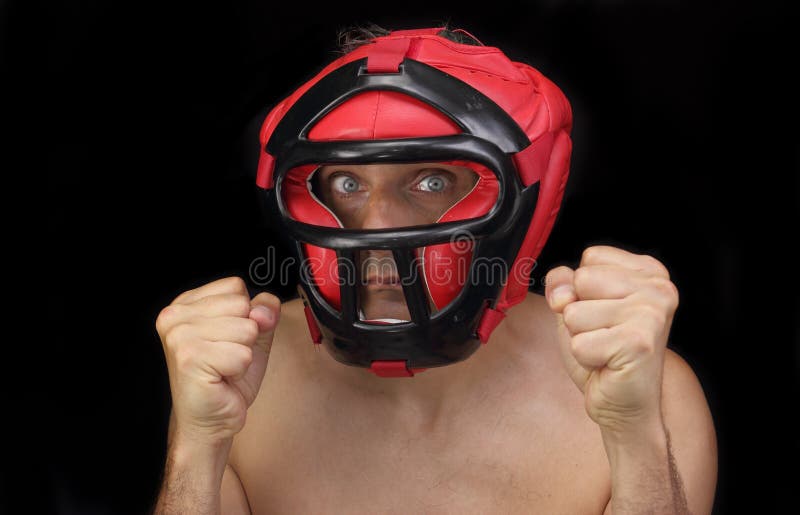 Boxer in guard stock image. Image of guard, studio, sport - 32248723
