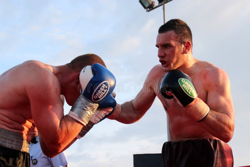 Boxer Luca Tassi Vs Sandor Ramocsa Match Editorial Stock Photo - Image of ring, winner: 24667538