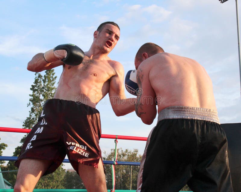 Boxer Luca Tassi Vs Sandor Ramocsa Match Editorial Photography - Image of ramocsa, boxer: 24667542