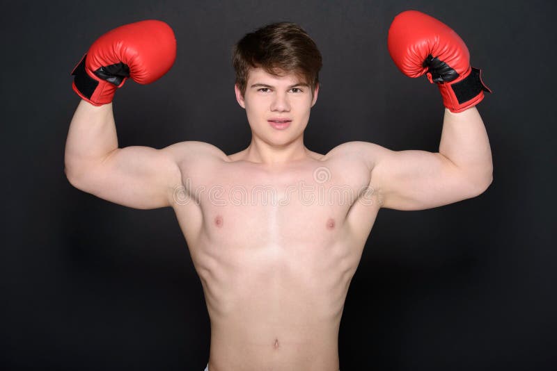 Boxer Man stock image. Image of isolated, handsome, body - 40975475