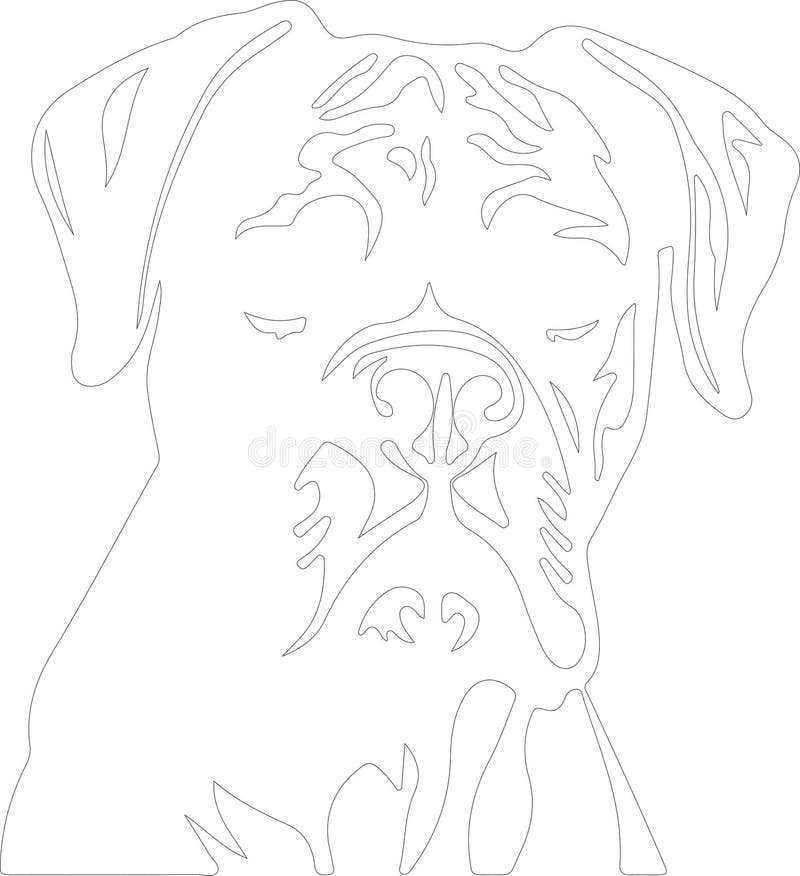 Boxer Outline Stock Illustrations – 7,757 Boxer Outline Stock ...