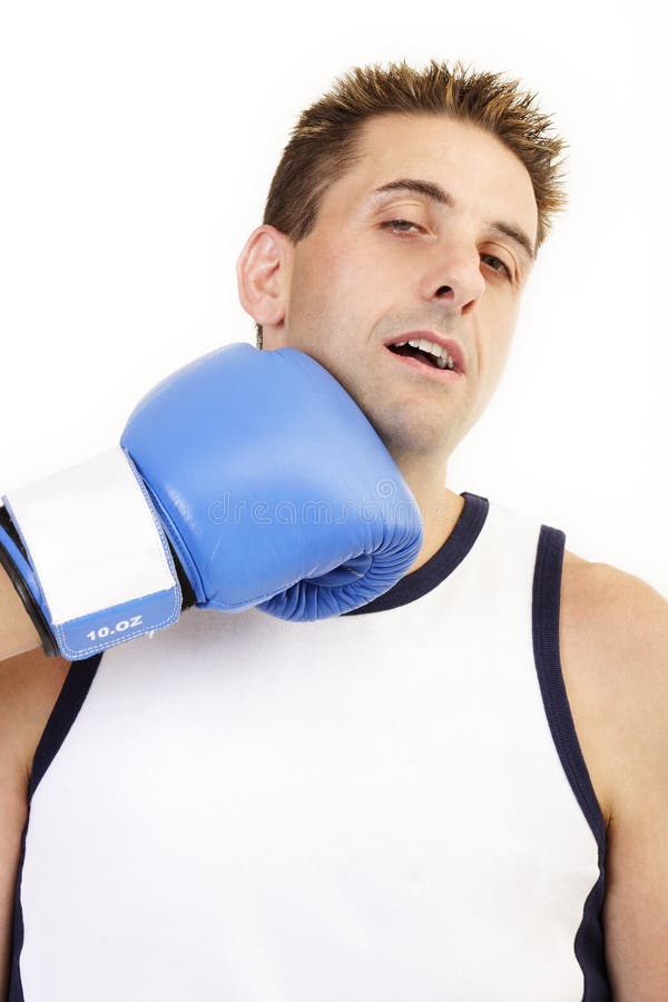 Boxer punch 2 stock photo. Image of fitness, champion, board - 486798