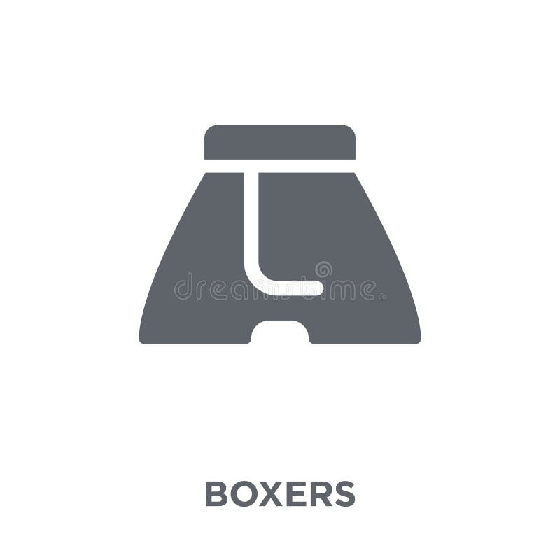 Boxer Icon. Trendy Flat Vector Boxer Icon on White Background Fr Stock ...