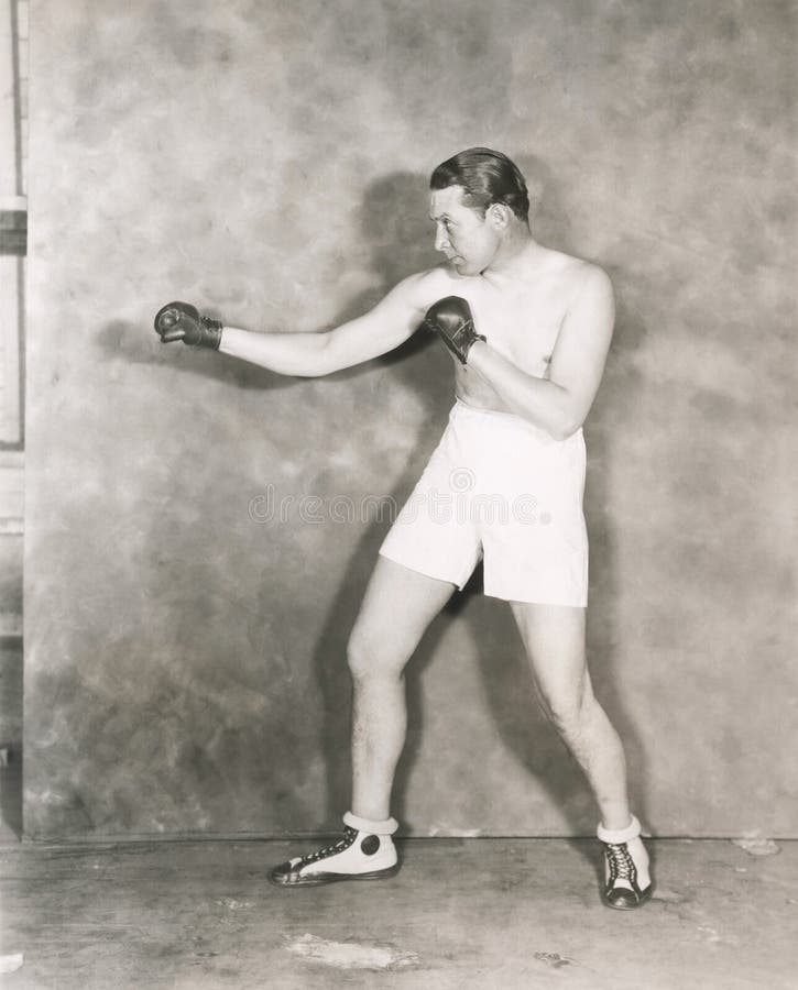 Boxers stance stock photo. Image of 1920s, boxing, challenge - 59798804