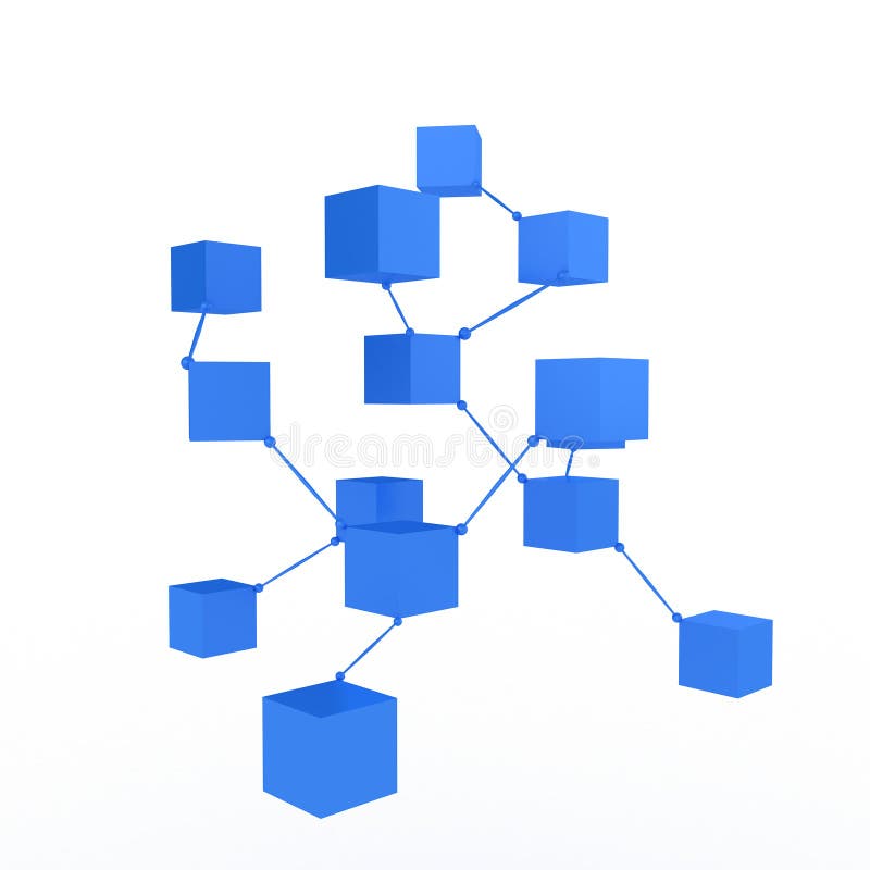 Boxes stock illustration. Illustration of connection - 18612197