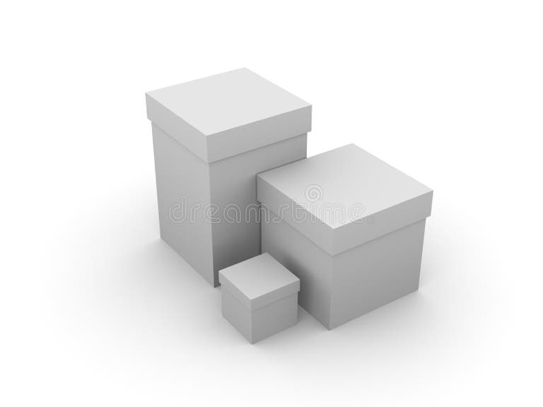 Different Size Boxes Stock Illustrations – 320 Different Size Boxes ...