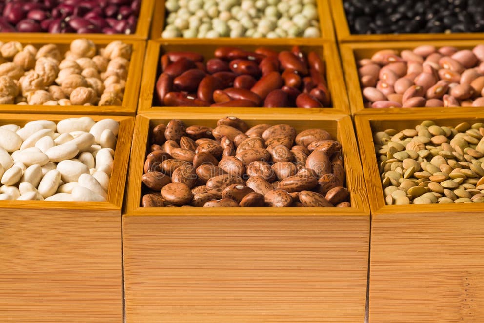 Boxes of beans stock image. Image of health, food, dinner - 32754057