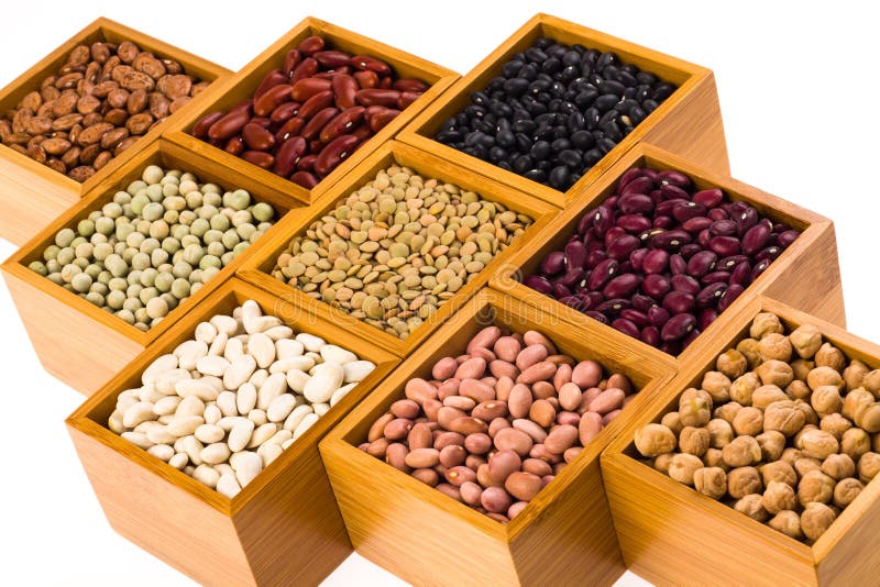 Boxes of beans stock image. Image of chick, colorful - 32796289