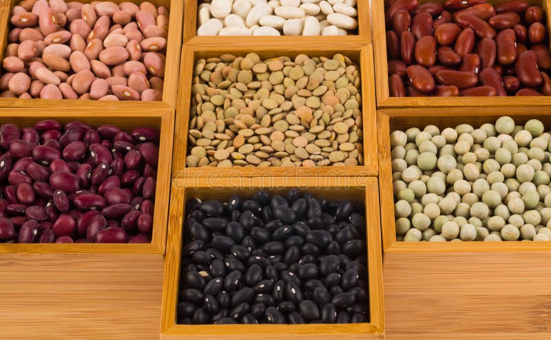 Boxes of beans stock image. Image of healthy, health - 32796367