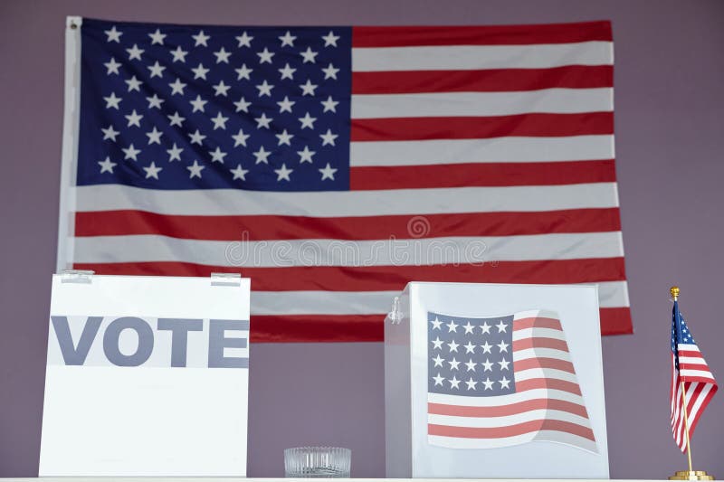 Boxes for Bulletins at Election Day Stock Image - Image of government ...
