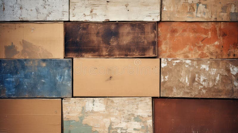 Boxes card board texture stock illustration. Illustration of stack ...