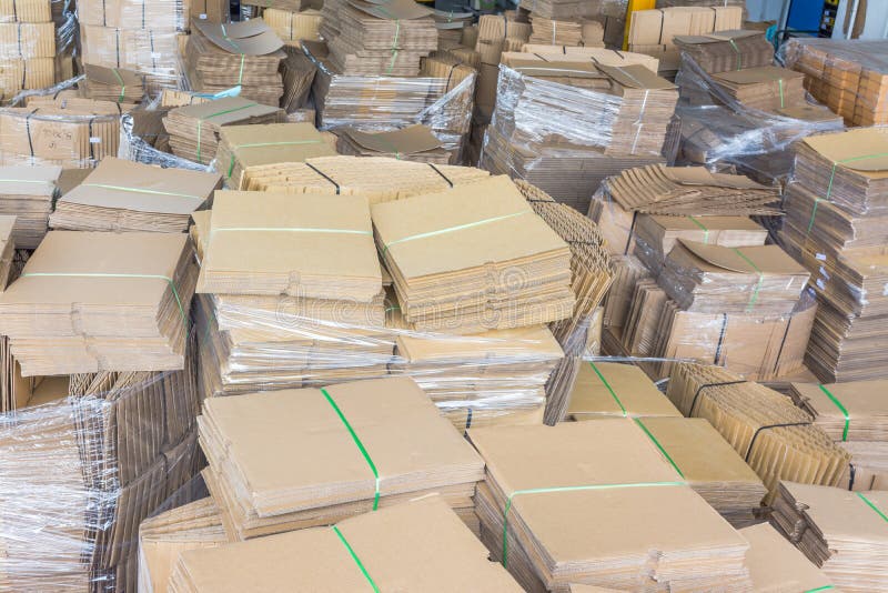 Boxes and Components stock photo. Image of carton, packing - 56254726