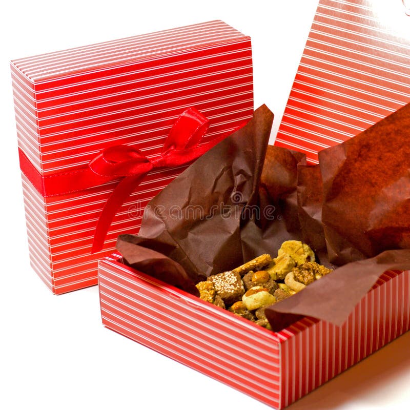 Boxes with cookies stock image. Image of sweet, holiday - 7360587