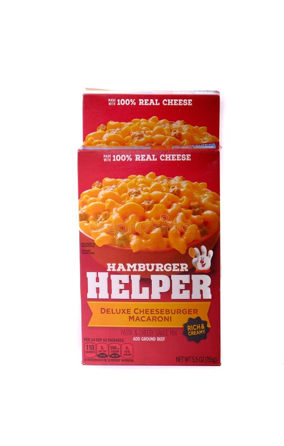Boxes of Hamburger Helper editorial photography. Image of helper ...