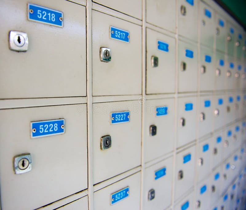 Boxes in Hongkong post stock image. Image of delivery - 30888869