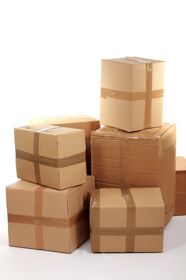 Boxes stock image. Image of board, beige, docking, boxes - 35894387