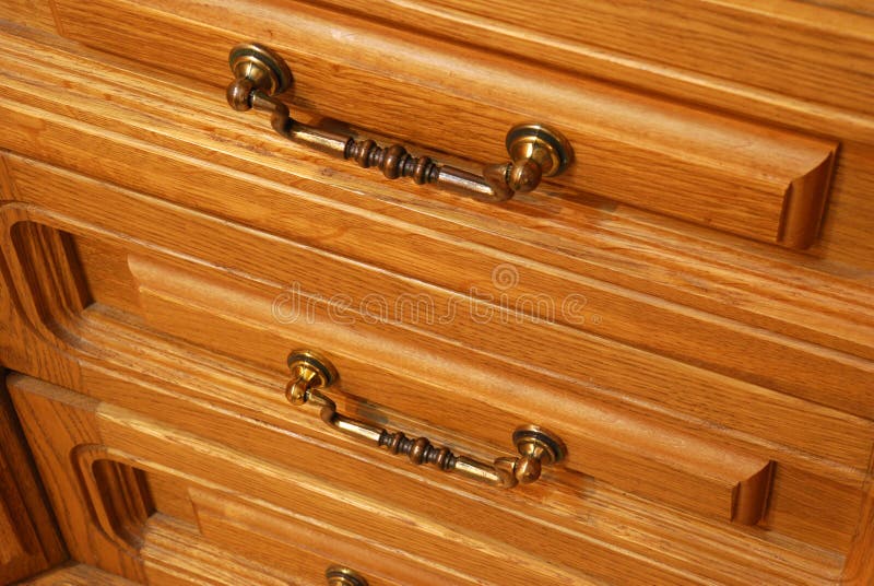 Wooden Antique Drawer Chest Stock Photo - Image of vintage, rustic: 3558560