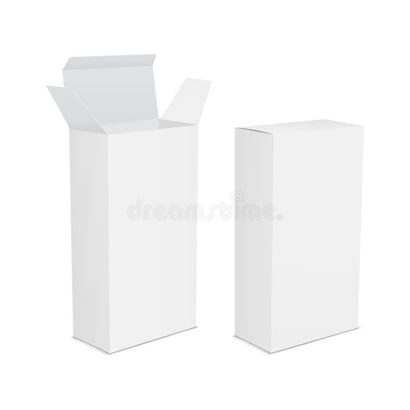 Boxes with Opened and Closed Lid Stock Vector - Illustration of design ...