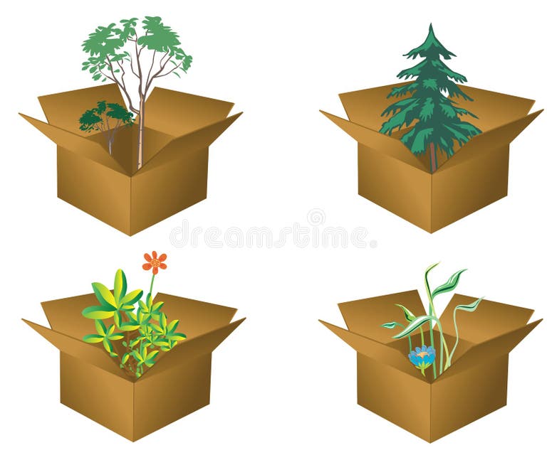 Plants Boxes Stock Illustrations – 3,363 Plants Boxes Stock ...